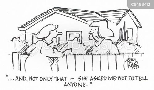 Garden Fence Cartoons and Comics - funny pictures from CartoonStock