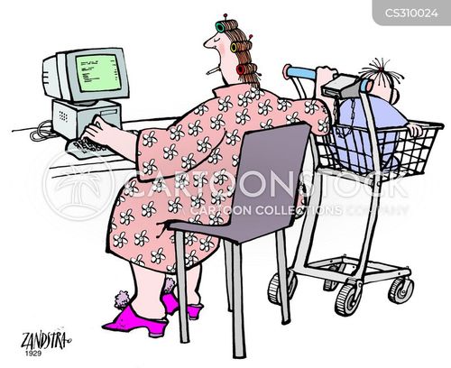 Homemaker Cartoons and Comics - funny pictures from CartoonStock