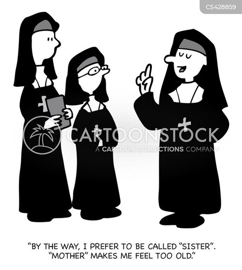 Mother Superior Cartoons and Comics - funny pictures from CartoonStock