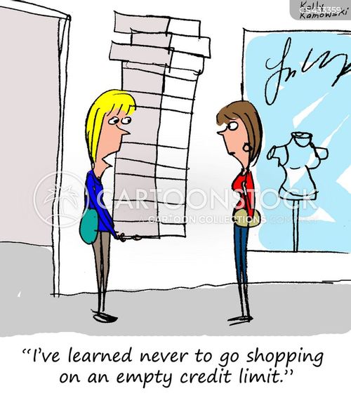 Overspending Cartoons and Comics - funny pictures from CartoonStock
