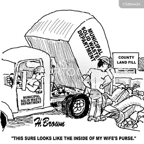 Garbage Disposal Cartoons and Comics - funny pictures from CartoonStock
