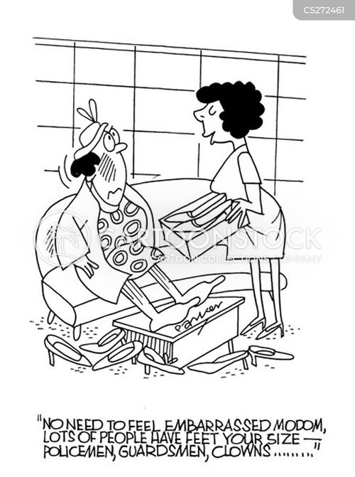 Love Shoes Cartoons and Comics - funny pictures from CartoonStock