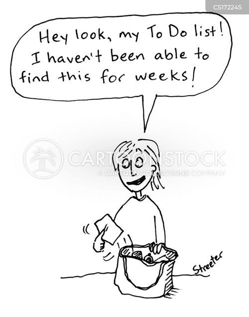 Disorganized Cartoons and Comics - funny pictures from CartoonStock