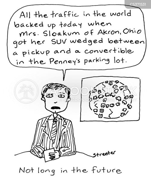 Women Drivers Cartoons and Comics - funny pictures from CartoonStock