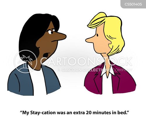 Staycation Cartoons and Comics - funny pictures from CartoonStock