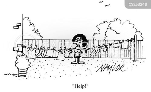 Doing Laundry Cartoons and Comics - funny pictures from CartoonStock