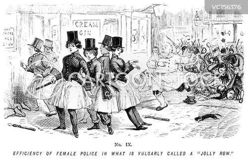 Gender Roles Vintage and Historic Cartoons