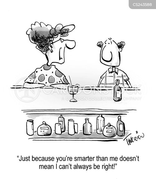 Always Right Cartoons and Comics - funny pictures from CartoonStock