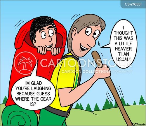 Backpack Cartoons and Comics - funny pictures from CartoonStock