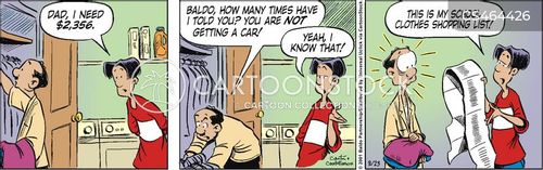 Expensive Clothes Cartoons and Comics - funny pictures from CartoonStock