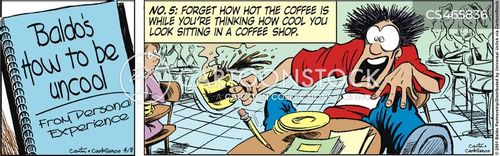 Hot Coffee Cartoons and Comics - funny pictures from CartoonStock