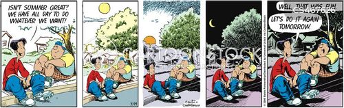 Lazy Sunday Cartoons and Comics - funny pictures from CartoonStock