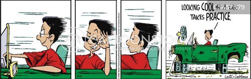 Image Conscious Cartoons and Comics - funny pictures from CartoonStock