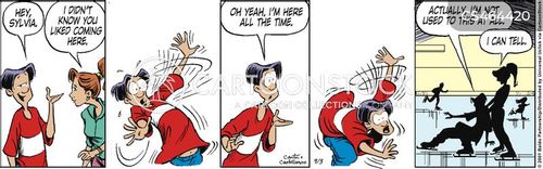 Unaccustomed Cartoons and Comics - funny pictures from CartoonStock