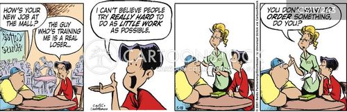 First Job Cartoons and Comics - funny pictures from CartoonStock