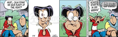 Freaking Out Cartoons and Comics - funny pictures from CartoonStock