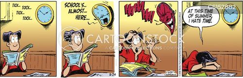 Counting Down Cartoons and Comics - funny pictures from CartoonStock