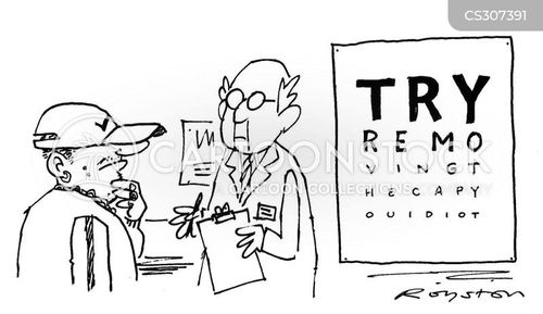 Eyetest Cartoons and Comics - funny pictures from CartoonStock