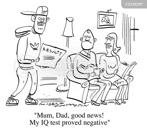 Iq Test Cartoons and Comics - funny pictures from CartoonStock
