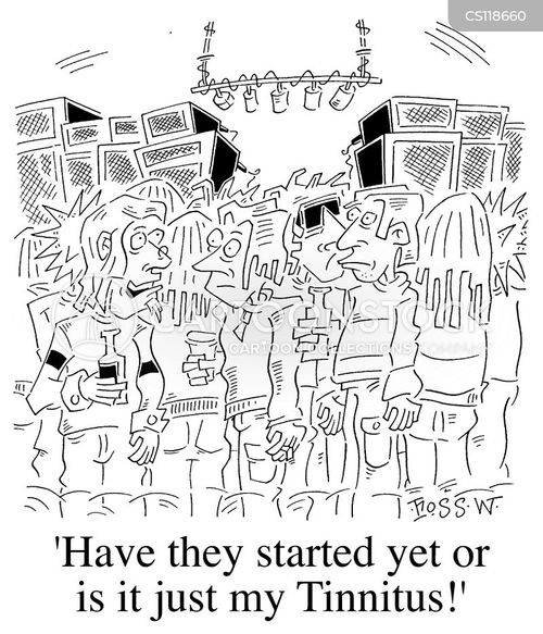 Tinnitus Cartoons and Comics - funny pictures from CartoonStock