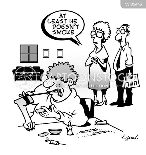 Recreational Drugs Cartoons and Comics - funny pictures from CartoonStock
