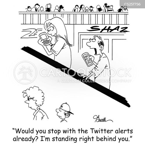 Twittering Cartoons and Comics - funny pictures from CartoonStock
