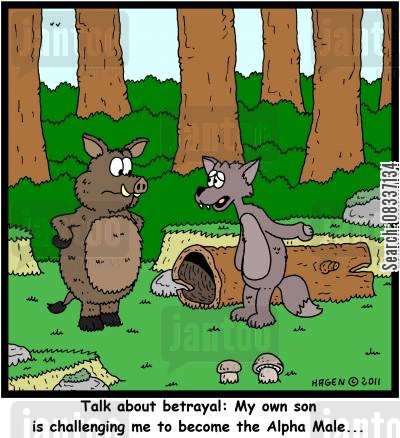 alpha male cartoons - Humor from Jantoo Cartoons