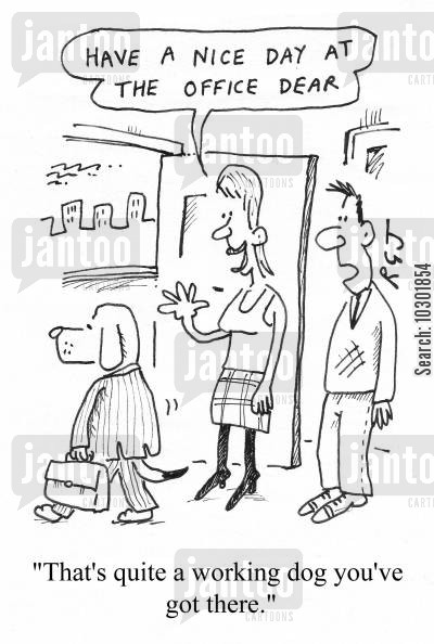 business dogs cartoons - Humor from Jantoo Cartoons