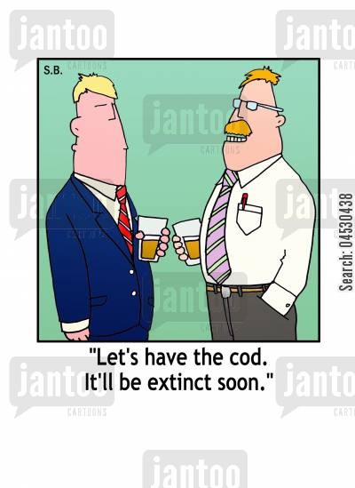 cod fish cartoons - Humor from Jantoo Cartoons