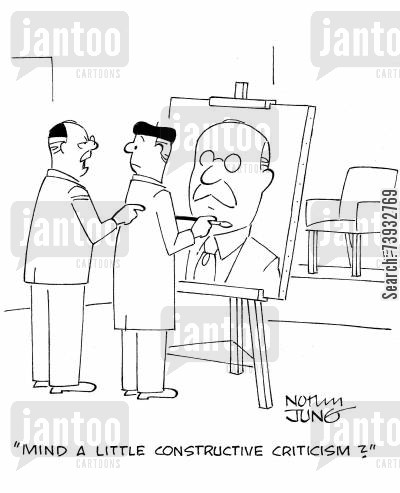 constructive criticisms cartoons - Humor from Jantoo Cartoons
