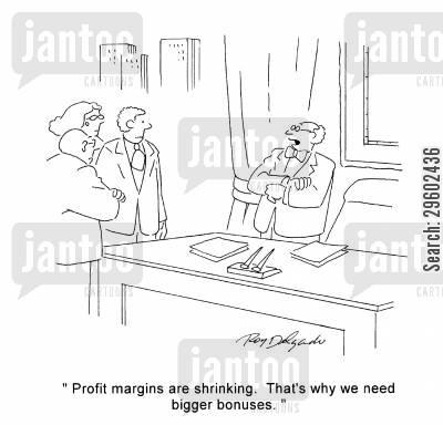 profit margin cartoons - Humor from Jantoo Cartoons