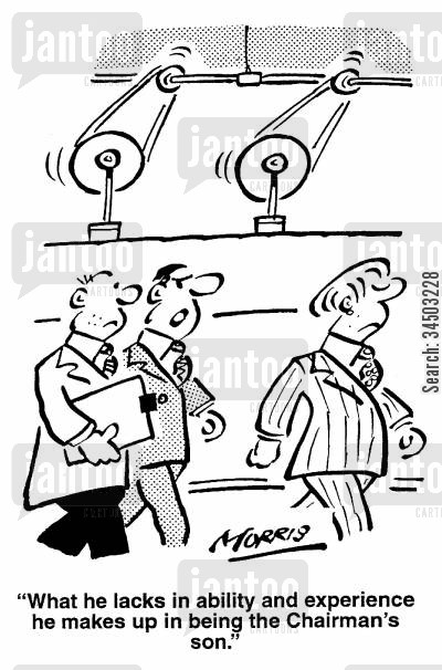 nepotist cartoons - Humor from Jantoo Cartoons