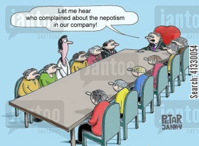 nepotism cartoons - Humor from Jantoo Cartoons