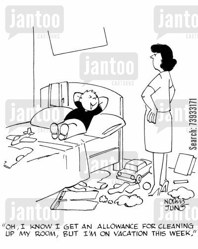 bedroom cartoons - Humor from Jantoo Cartoons