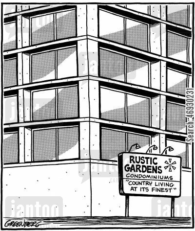 condos cartoons - Humor from Jantoo Cartoons