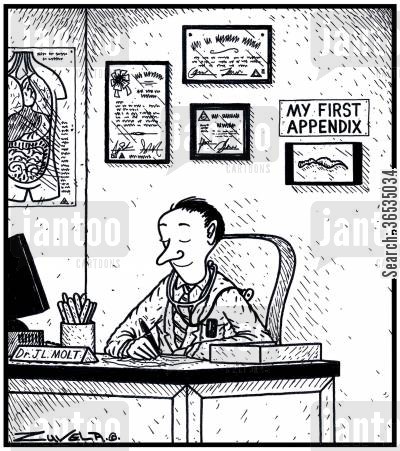 appendix cartoons - Humor from Jantoo Cartoons