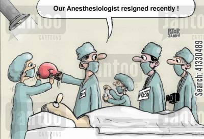 anesthesia cartoons - Humor from Jantoo Cartoons