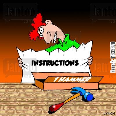 instruction manual cartoons - Humor from Jantoo Cartoons