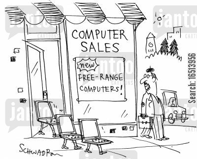 computer shop cartoons - Humor from Jantoo Cartoons