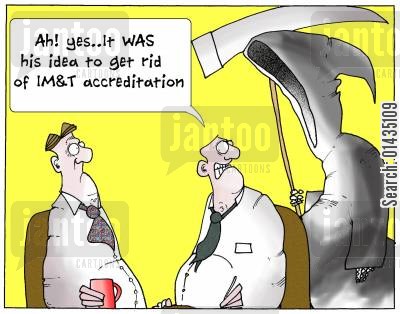 accreditation cartoons - Humor from Jantoo Cartoons