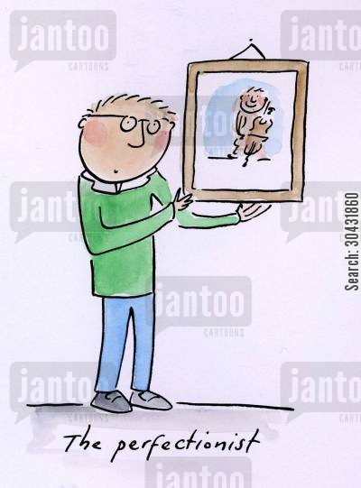 perfectionist cartoons - Humor from Jantoo Cartoons