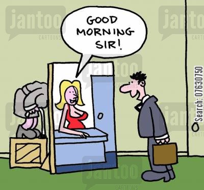receptionist cartoons - Humor from Jantoo Cartoons