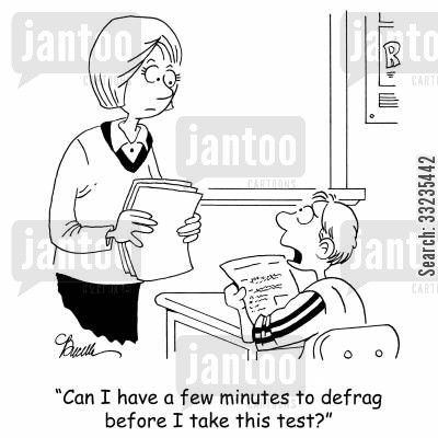 taking tests cartoons - Humor from Jantoo Cartoons