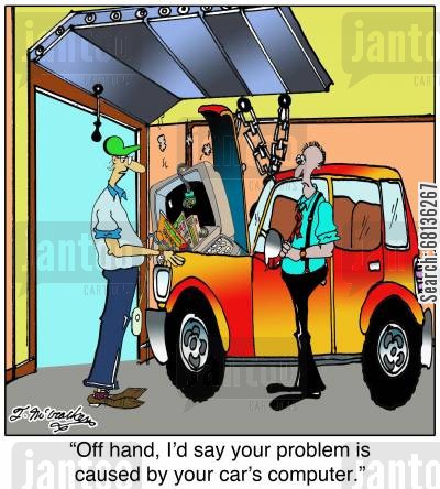 auto repair cartoons - Humor from Jantoo Cartoons