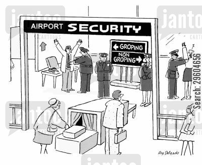 Airport Security Cartoon