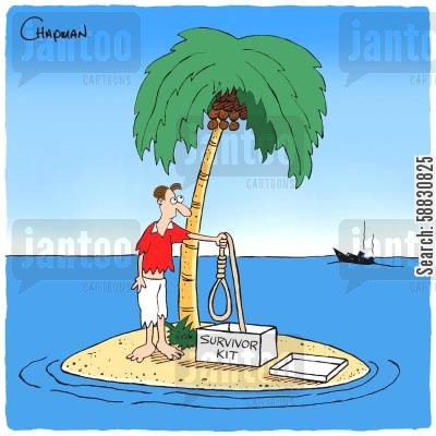 survivors cartoons - Humor from Jantoo Cartoons