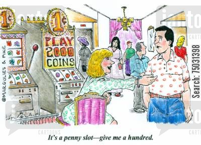slot machine cartoons - Humor from Jantoo Cartoons