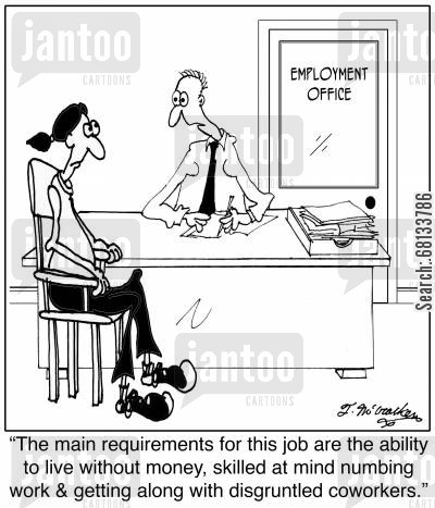 job satisfaction cartoons - Humor from Jantoo Cartoons