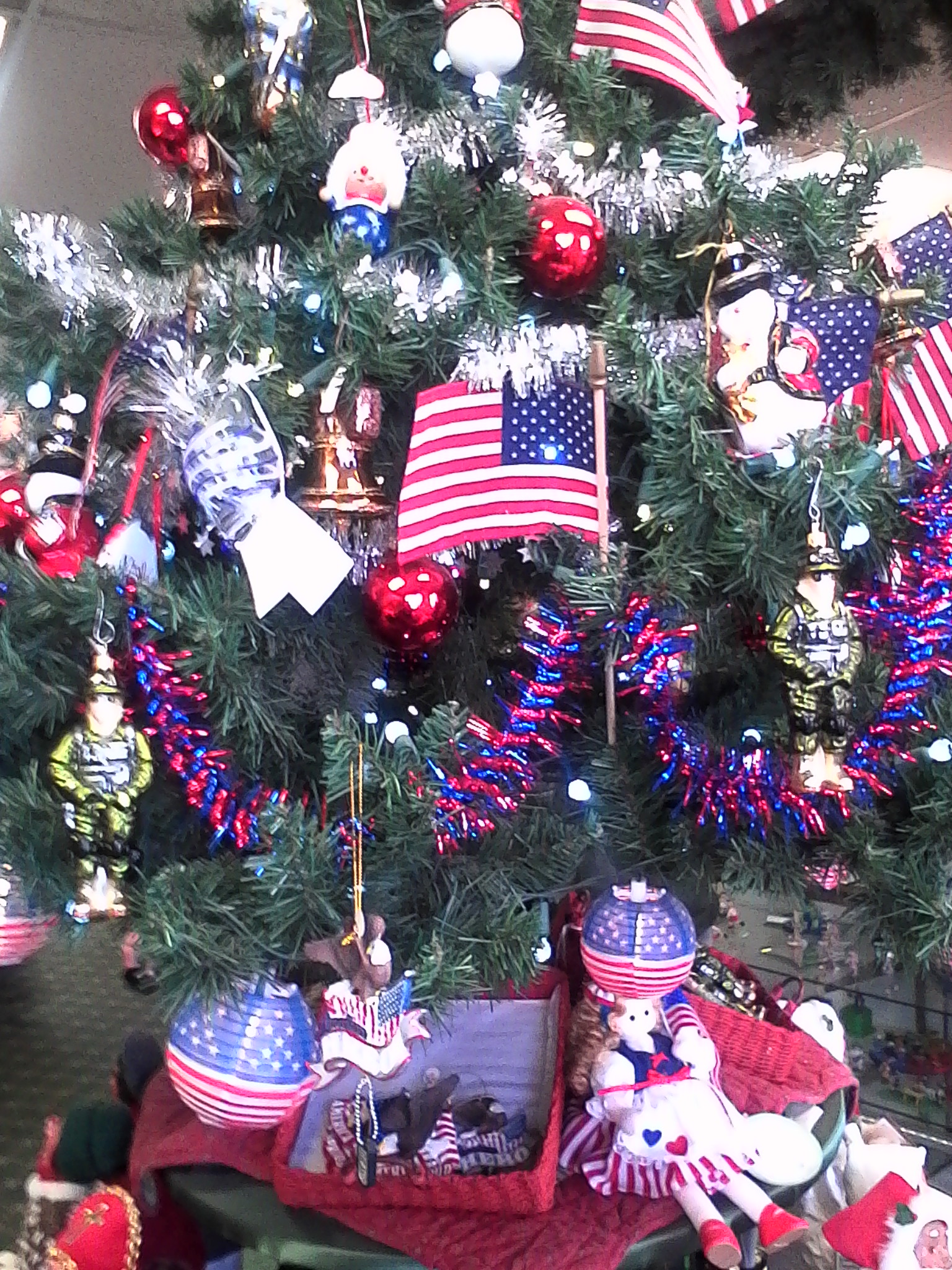 Patriotic Christmas Trees - LRC Blog