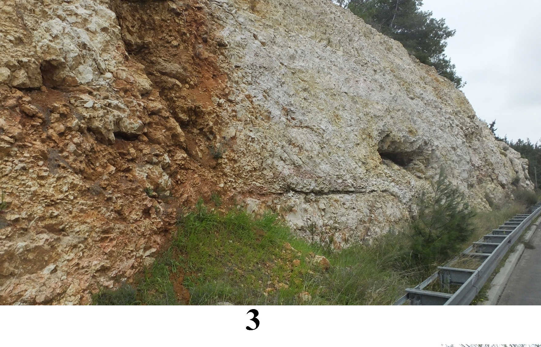 Israel/Jordan/Lebanon/Highlands/ferruginous clay/calcareous sand quartz ...